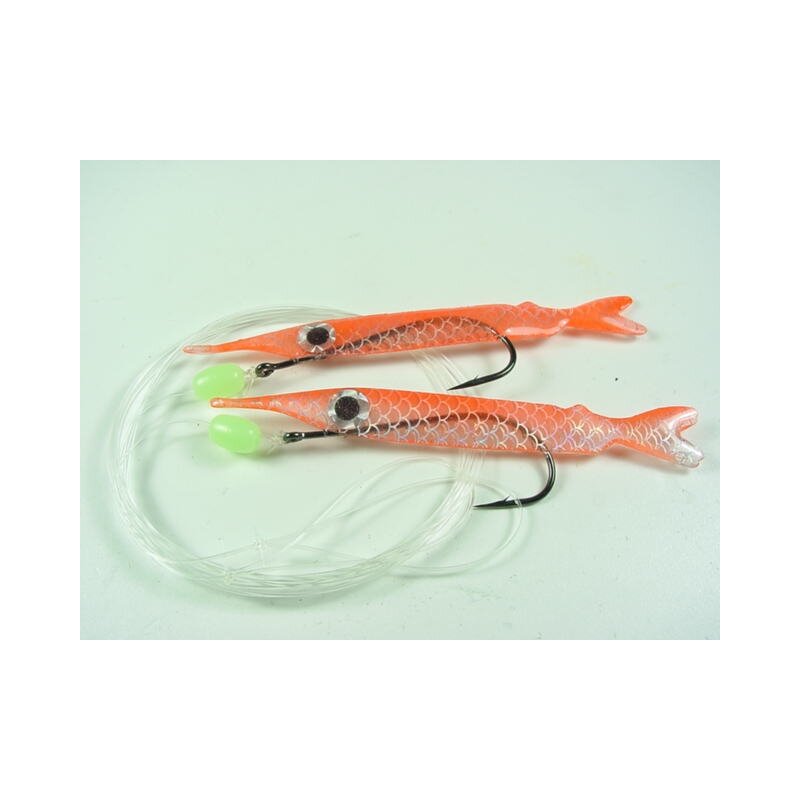 SPRO Glass Chovy Rig 2 Haken - Orange Silver | Hochwertige Angelmonta ...
